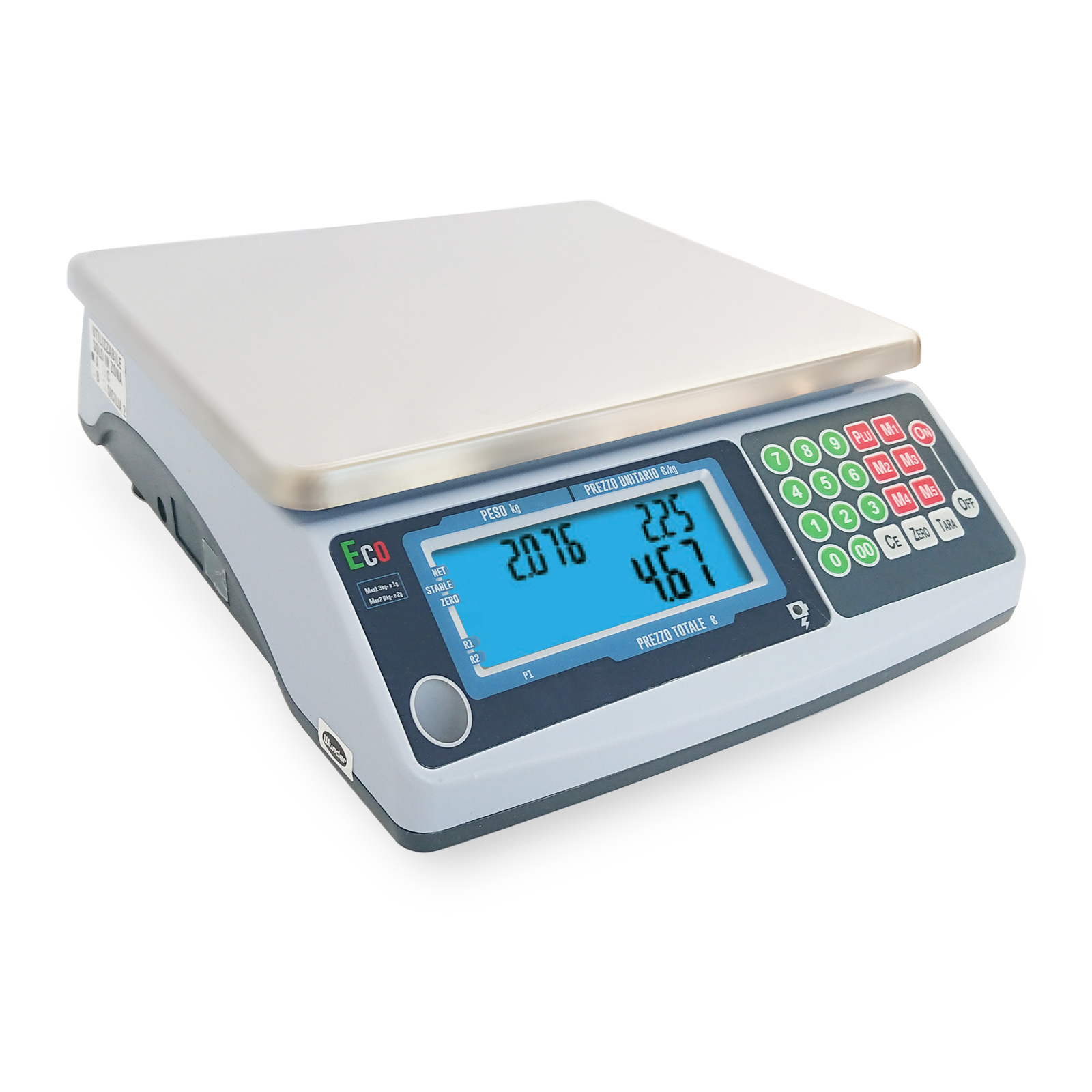 Bilancia Eco Small Peso-Prezzo-Importo | Socepi